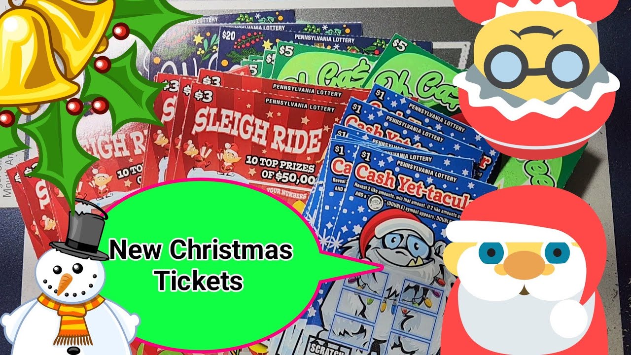 The new Christmas Tickets are here. - YouTube