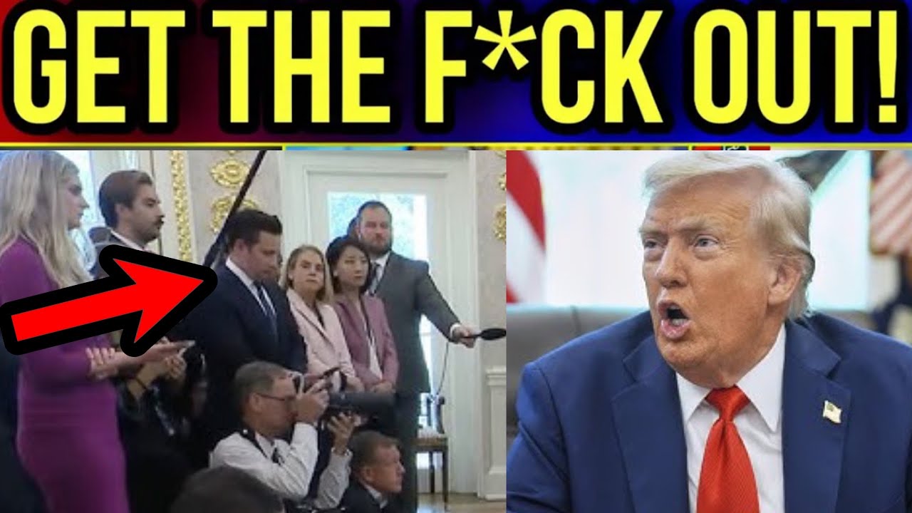 🚨'Get Out' - Trump Ends Someone’s Career In Oval Office Live Kicking ...