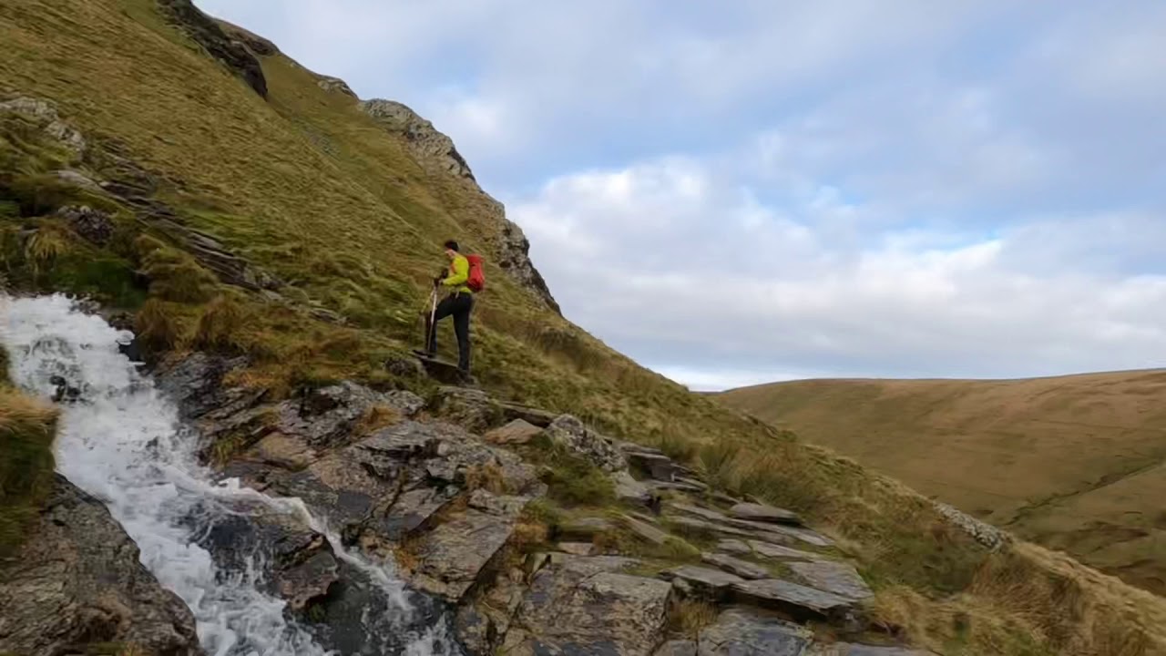 Sharp edge and Halls fell ridge Scrambling - YouTube