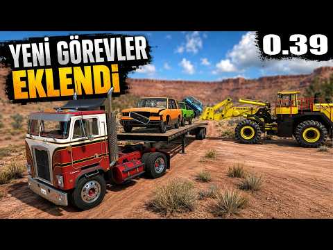 YENİ EKLENEN GÖREVLER ❗ BeamNG Drive Update 0.39’s New mission