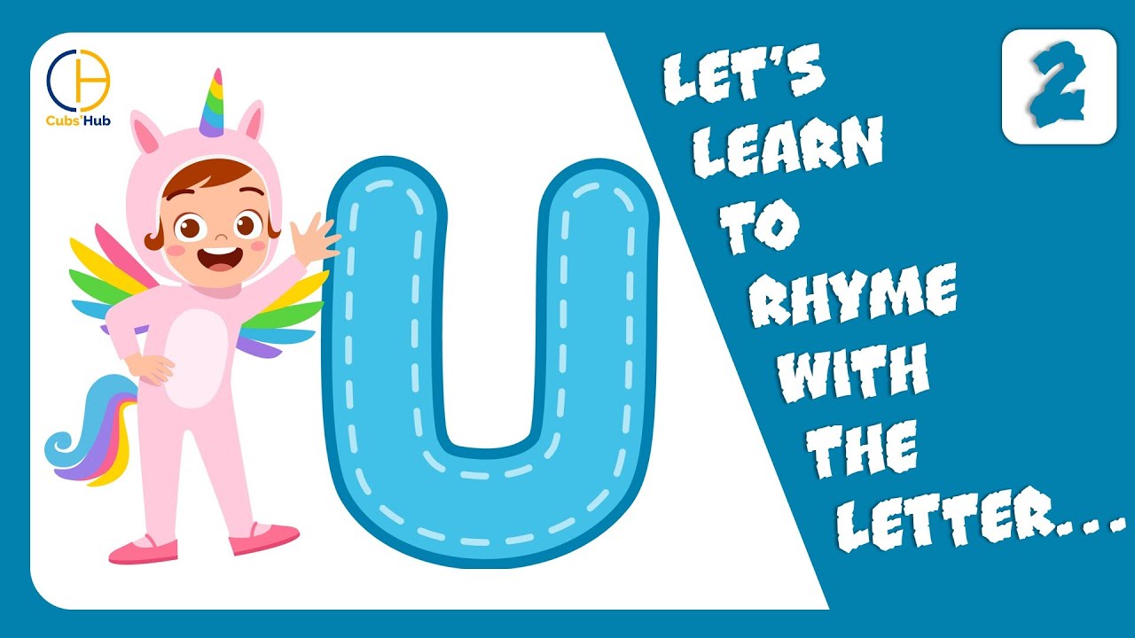 Alphabet Adventures: Exploring Letters with Letter Rhymes - "U" Letter ...