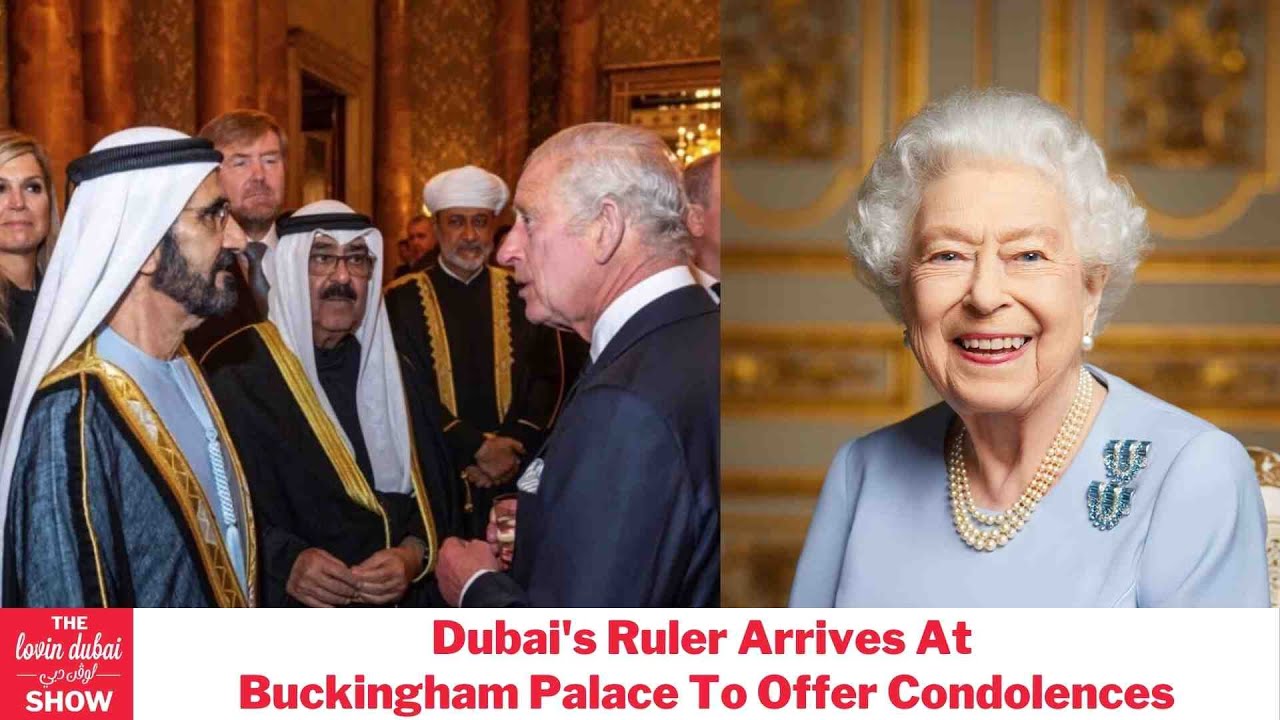 Dubai's Ruler Arrives At Buckingham Palace To Offer Condolences - YouTube