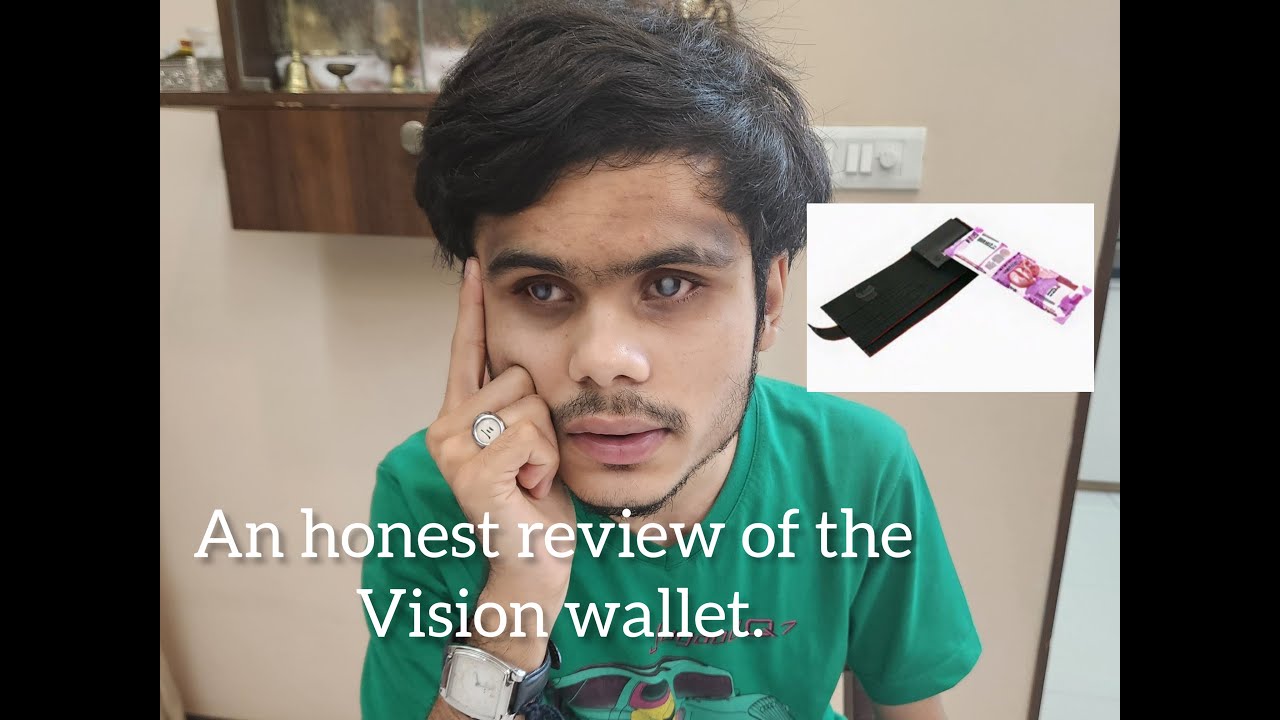 An accessible... Wallet? Vision wallet review - YouTube