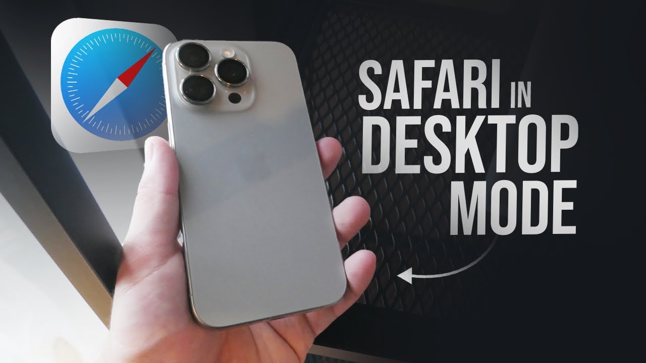 How to Use iPhone Safari in Desktop Mode (tutorial) - YouTube