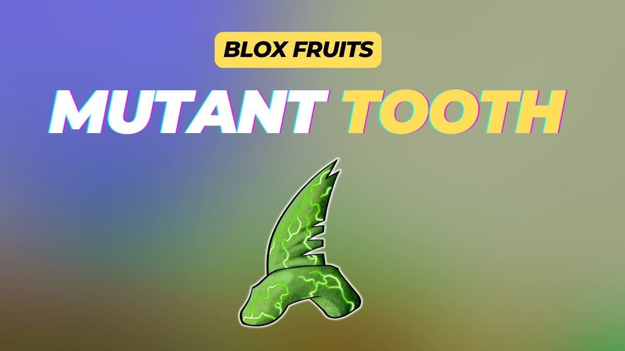 How to Get Mutant Tooth in Blox Fruits - YouTube