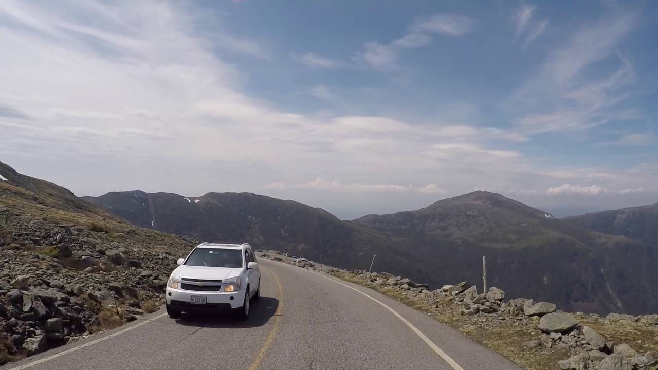 Motorcycle ride down Mount Washington, NH - long version - YouTube