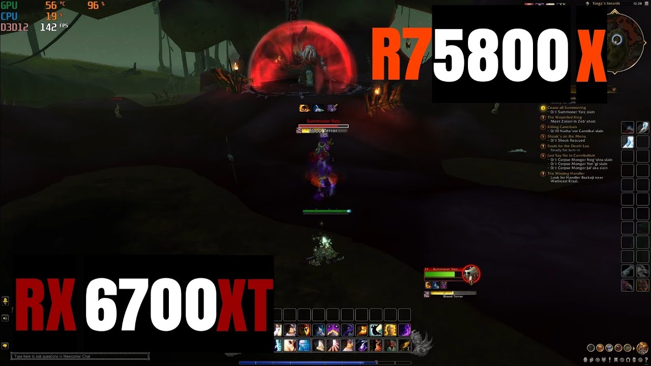 World Of Warcraft (DragonFlight)| Ray Tracing ON | Ultra Graphics | AMD ...