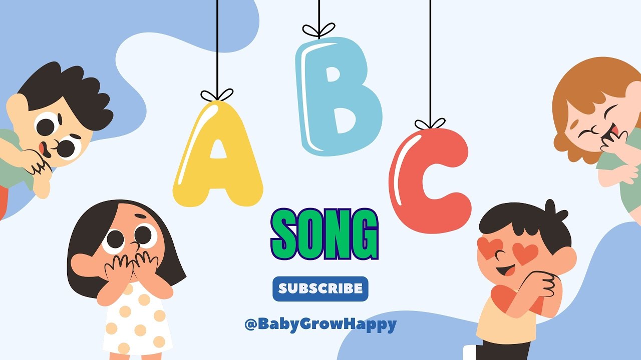 "ABC Song for Kids 🎶 | Learn the Alphabet with Baby Grow Happy!" - YouTube
