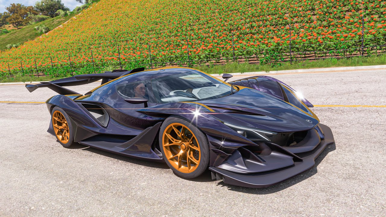 APOLLO Intensa Emozione TOP SPEED Test | Forza Horizon 5 | Thrustmaster ...