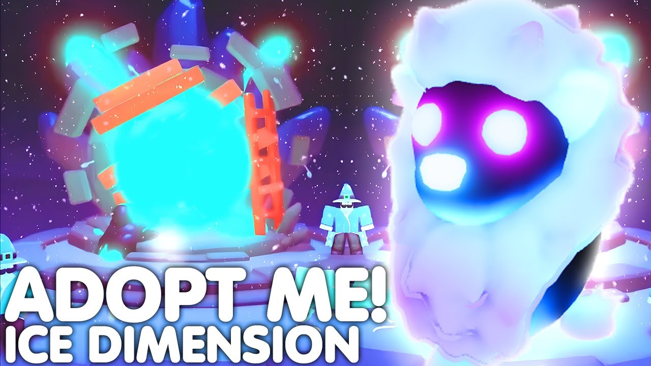 ⚠️ADOPT ME NEW ICE DIMENSION PORTAL HAS OPENED...😱🔥NEW SECRET LURE PETS ...