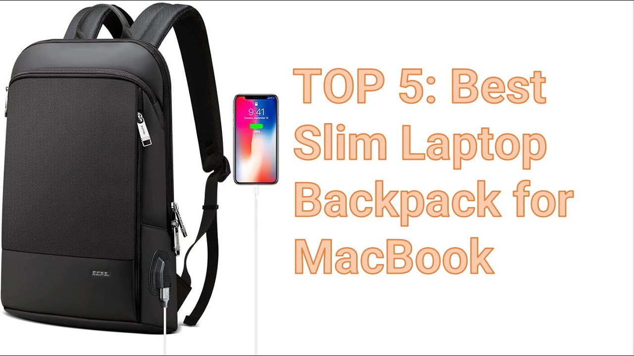 TOP 5: Best Slim Laptop Backpack for MacBook - YouTube