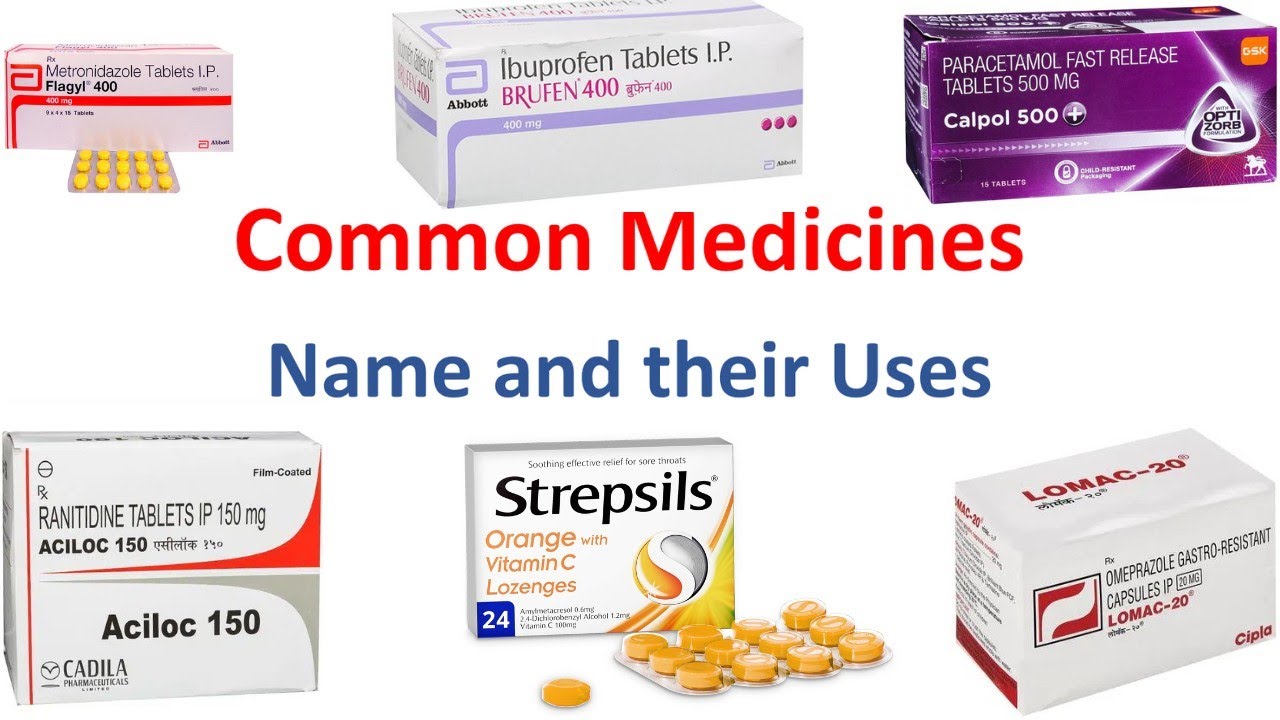 Common Medicine & Thier Use #medicine #pharmacist #drug - YouTube