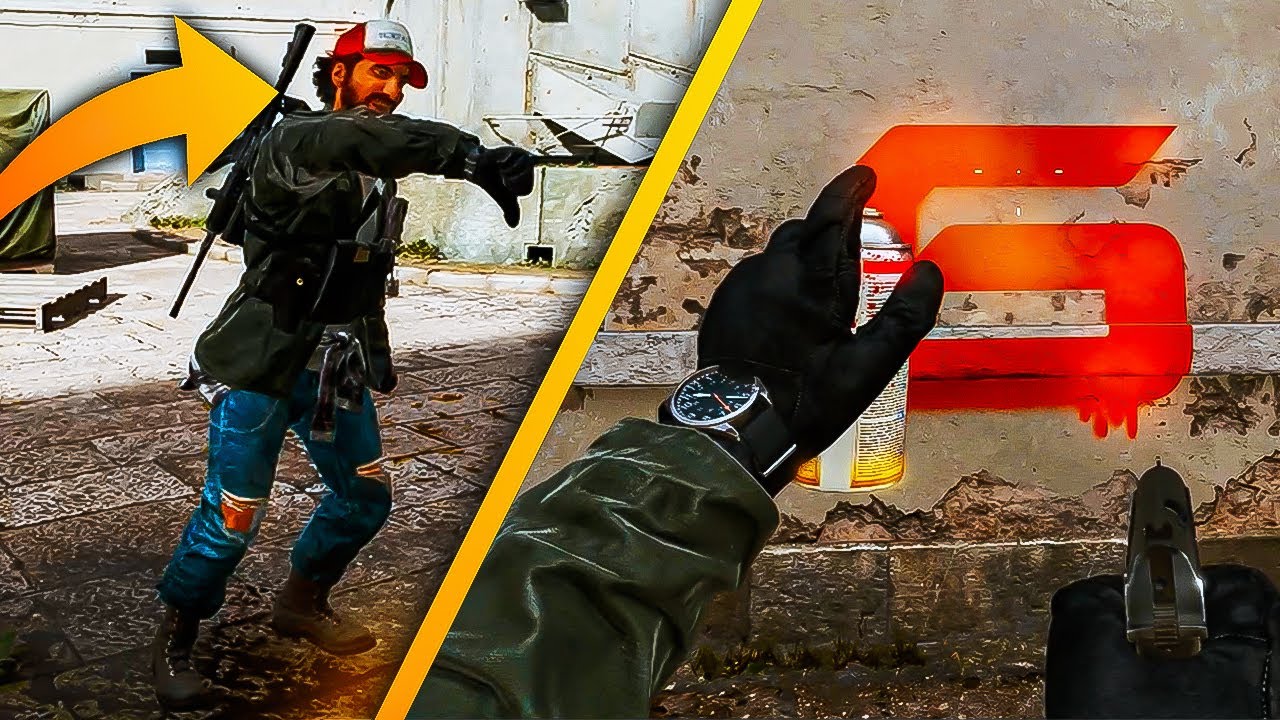 COD BLACK OPS 6 How to Use SPRAY PAINTS and EMOTES - YouTube