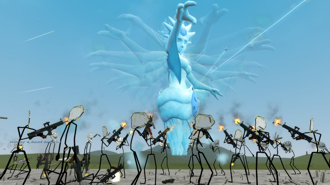 New Terraria Ice Queen VS Trollge Squad | Garry's Mod Sandbox - YouTube
