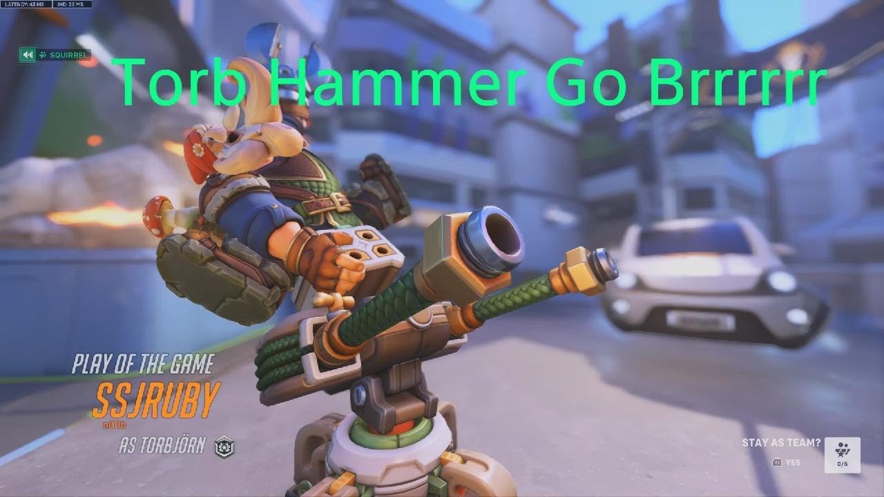 Getting Carried By A Torb Hammer in Overwatch 2 Season 19 Stadium - YouTube