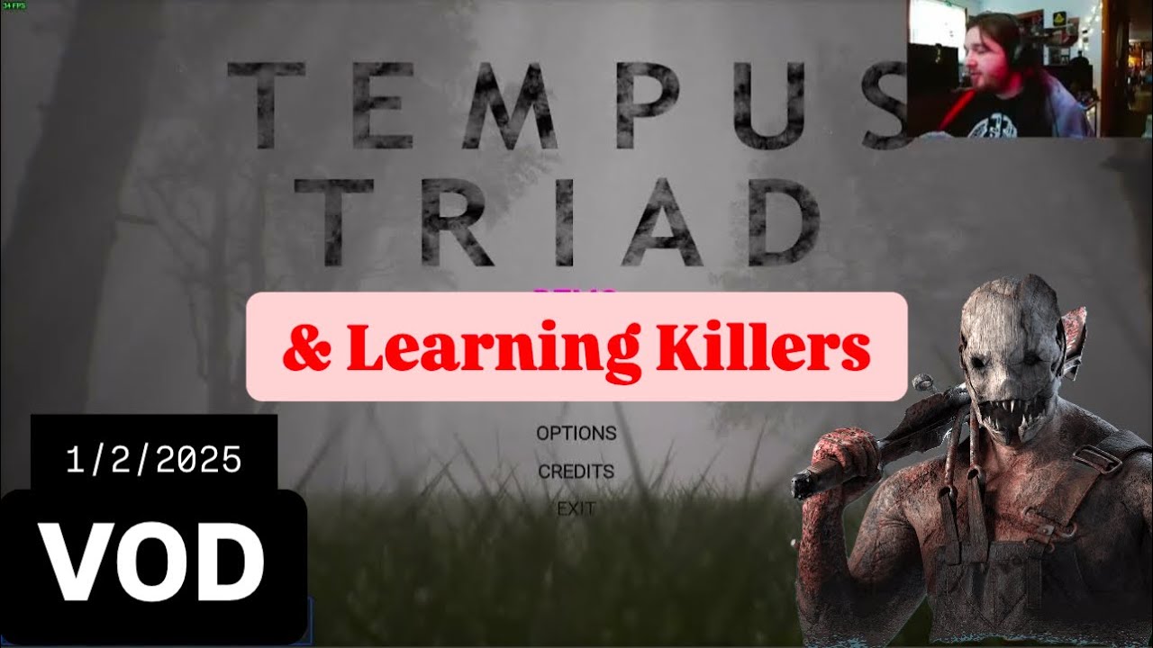 Tempus Triad demo & learning Killers in Dead by Daylight - YouTube