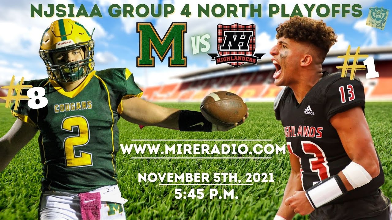 Football - NJSIAA Group 4 North Playoffs - #8 Montgomery at #1 No ...