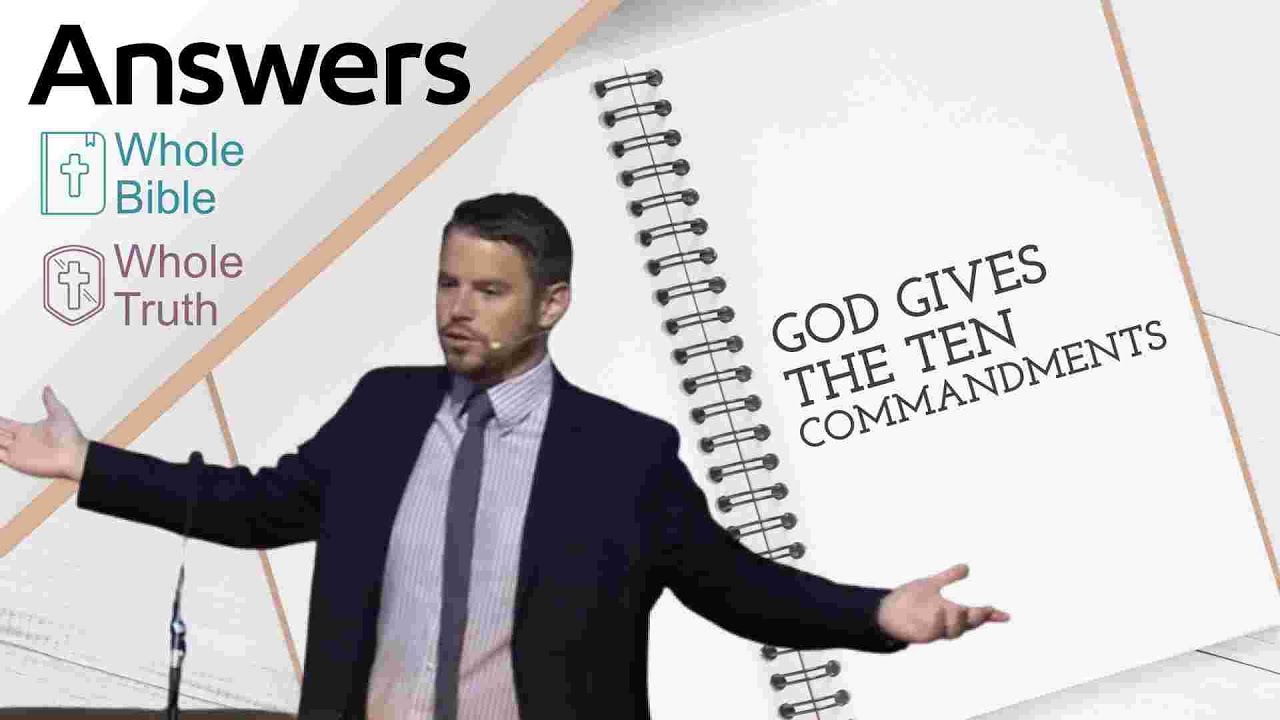 Josh Maki - God Gives the Ten Commandments - YouTube
