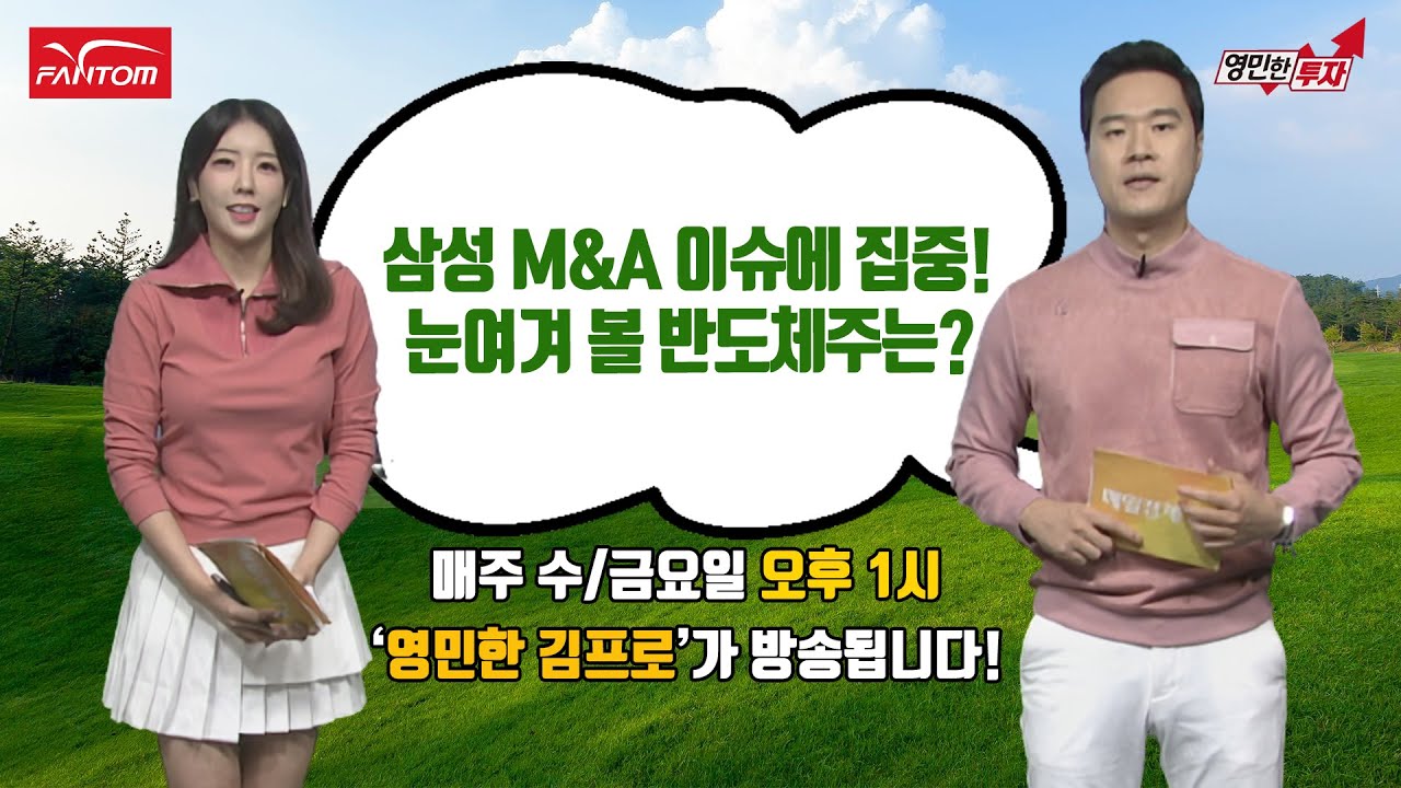 영민한투자 김프로 삼성 반도체 텔레칩스 하나기술 퍼스텍 크리스에프앤씨 어보브반도체 에이디테크놀로지 생쇼 영민한투자 김영민
