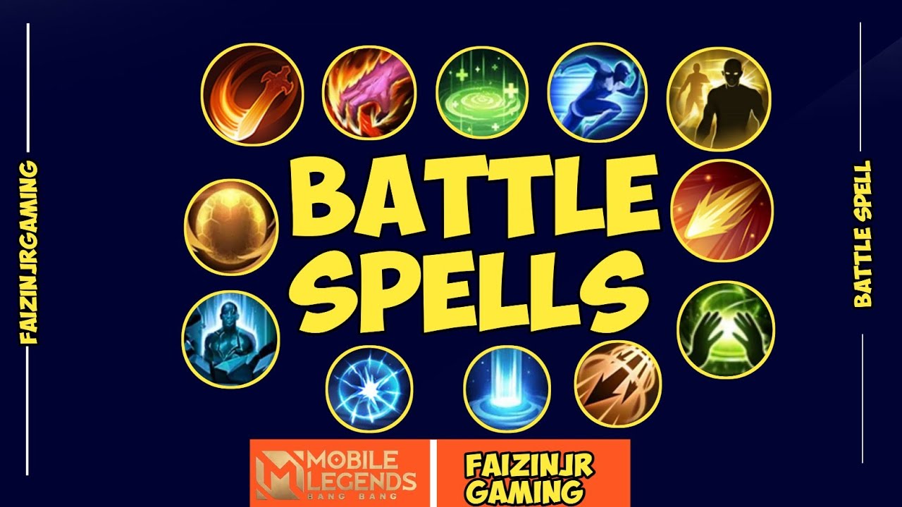 12 Battle Spells Mobile Legends Yang Wajib Diketahui Pemula - YouTube