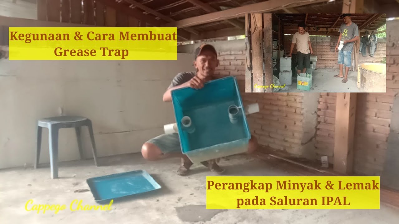 Perangkap Minyak & Lemak (Grease Trap) pada Saluran Instalasi ...
