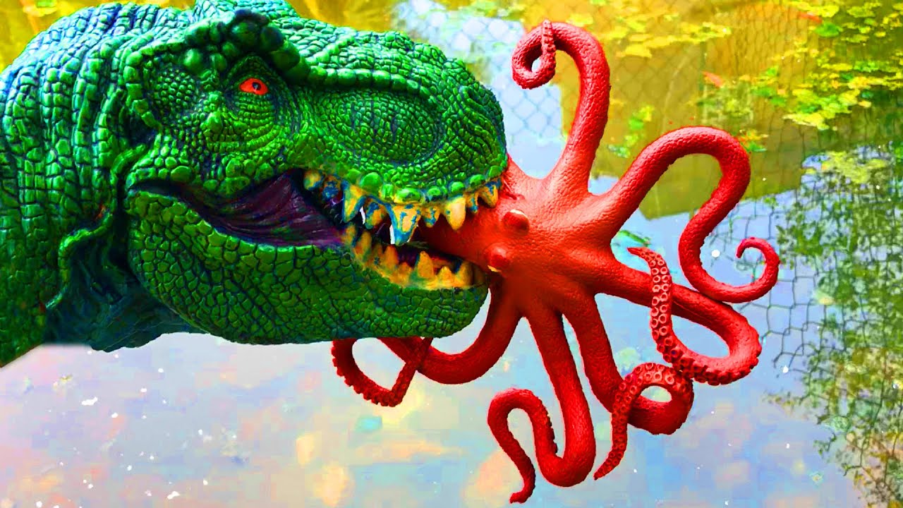 🔴Hunting Jurassic world Evolution2, King Kong T-rex Octopus ...