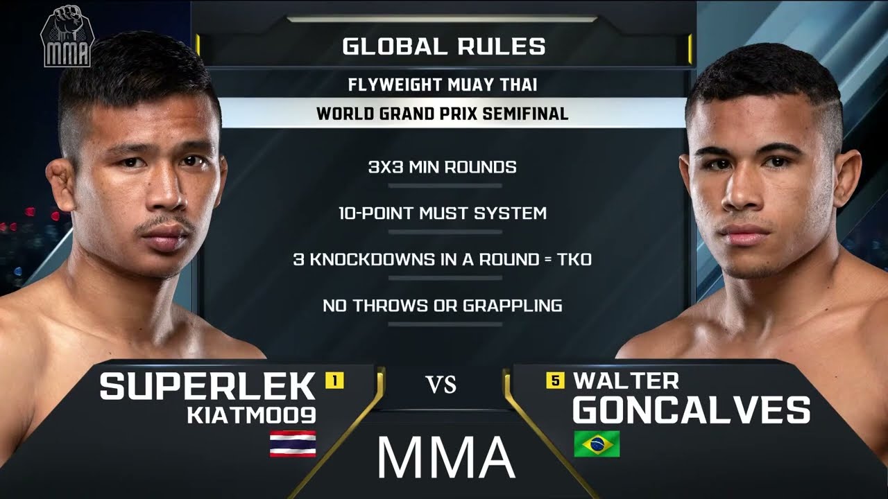 MMA / MUAY THAI / SUPERLEK vs GONCALVES / BEST SPORTS MOMENTS - YouTube