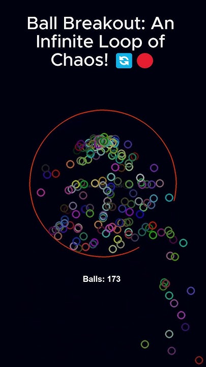 Ball Breakout: An Infinite Loop of Chaos! 🔄🔴 - YouTube