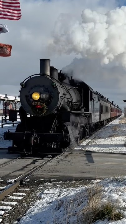 #475 Flying past Red Caboose Motel Strasburg Railroad #train #strasburgrailroad - YouTube