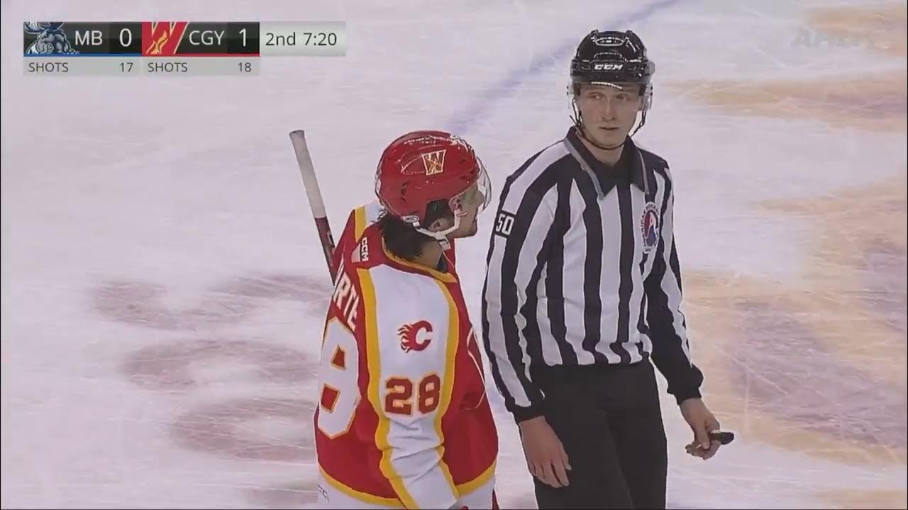 Mark Duarte Wranglers vs Moose Feb 14th 2024 2 1 OT Loss - YouTube