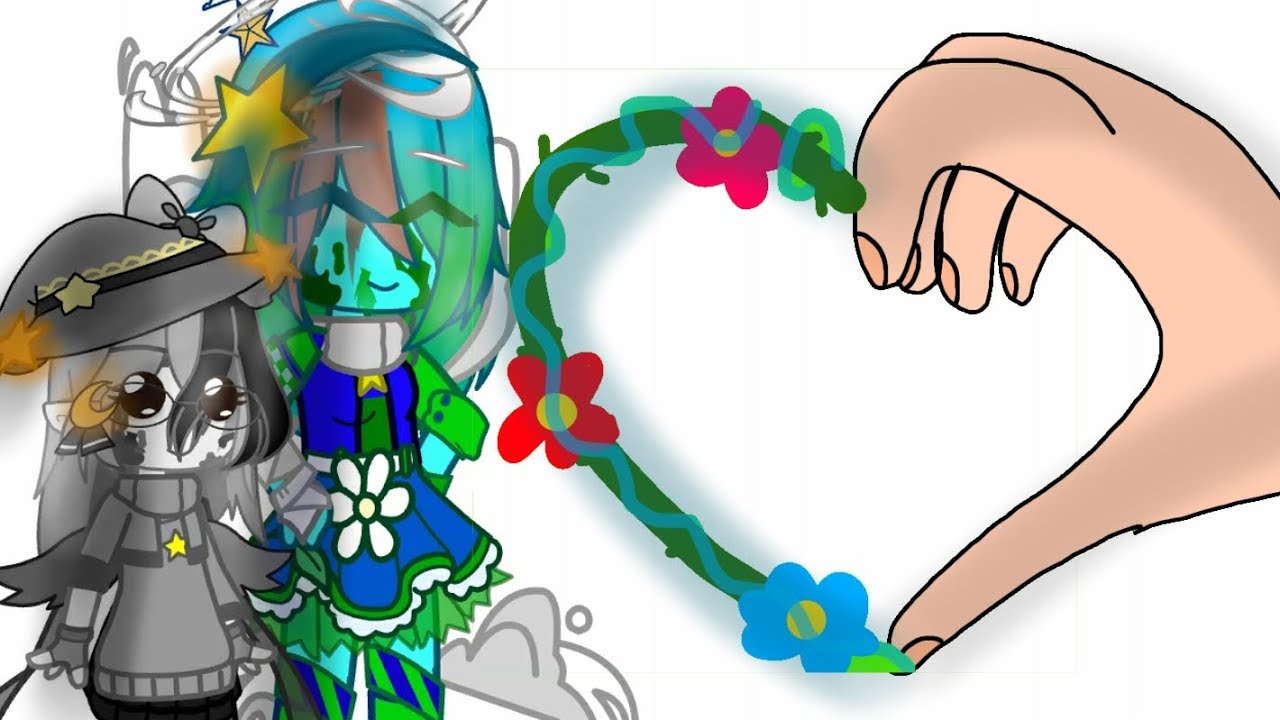 Do finger heart trend with my Planethumans Oc! ^^ //Planethumans Gacha ...