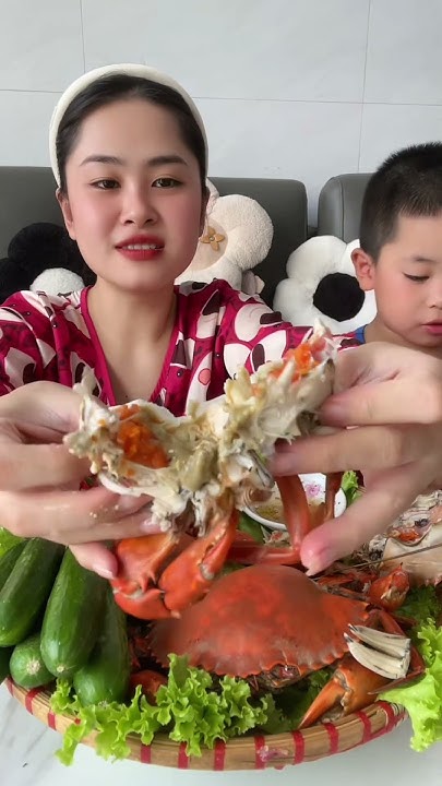 Mukbang cua gạch Cà Mau #mukbang #dungthichan #food #youtubeshorts - YouTube