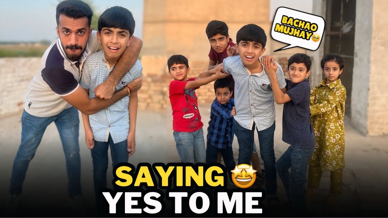 Bhatijay say zabardasti SAYING YES karwa liya | Sab cousins bohat din ...