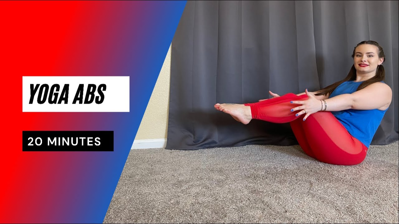 Yoga Ab Workout - 20 Mins. & EQUIPMENT FREE - YouTube