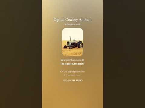 Digital Cowboy Anthem - YouTube