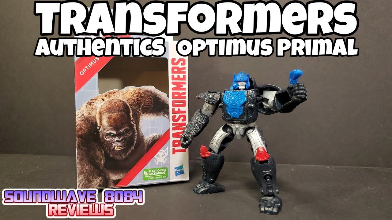 Transformers Authentics Bravo Class OPTIMUS PRIMAL Review - YouTube
