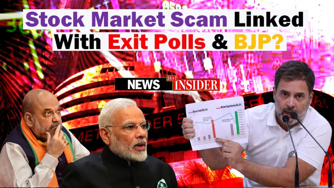 Stock Market Scam Linked With Exit Polls & BJP? What's Reality? - YouTube