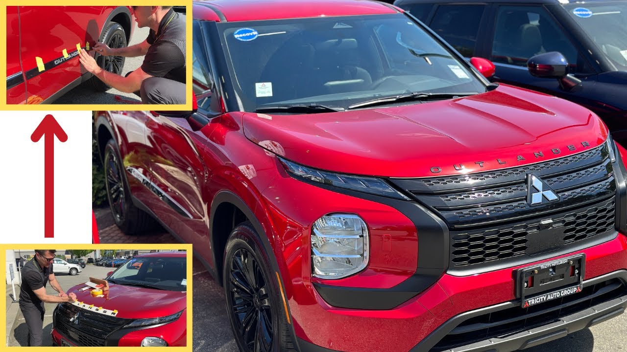 Visual Upgrade - Mitsubishi Outlander ES 2024! - YouTube