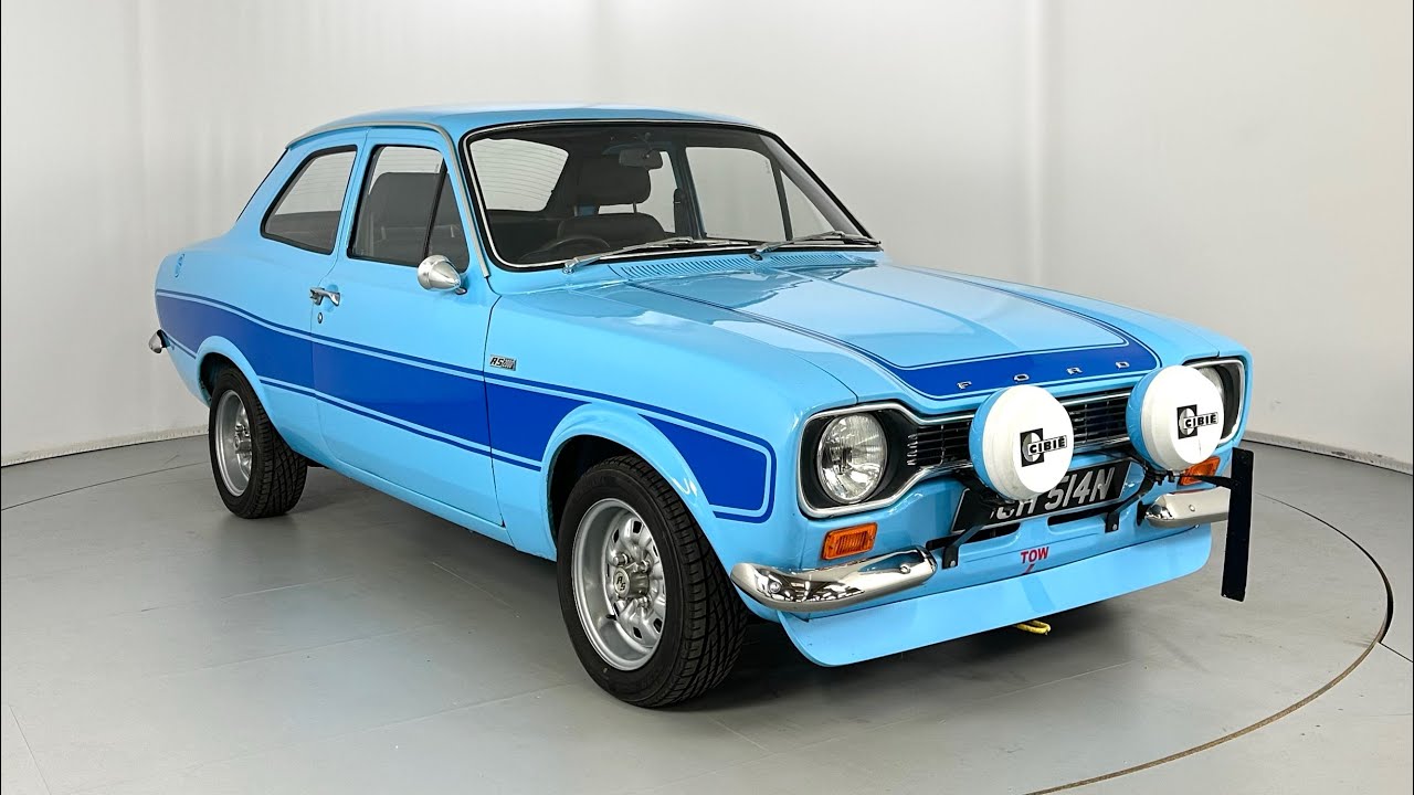 Ford Escort RS2000 MK1 in Olympic Blue - YouTube