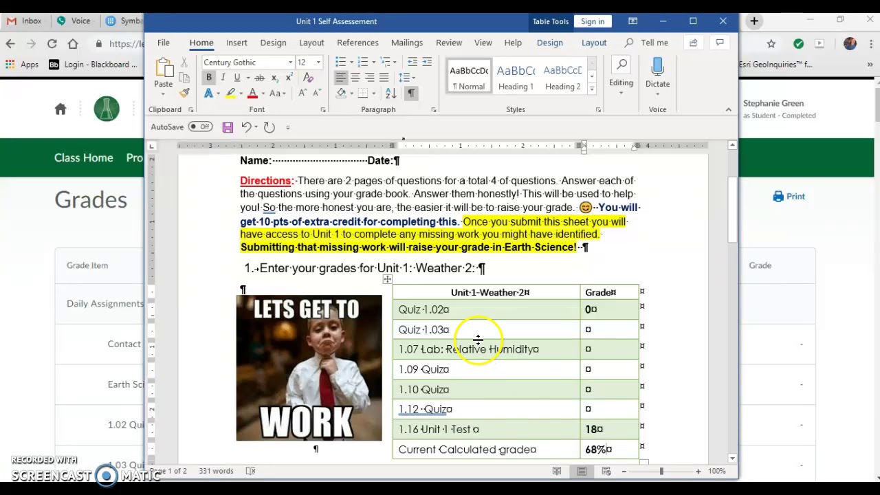 How To Raise My Grade in Class - Extra Credit - YouTube