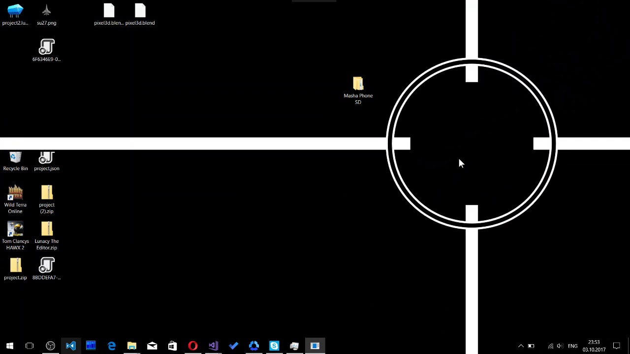 Mouse locator for windows test experiment demo - YouTube