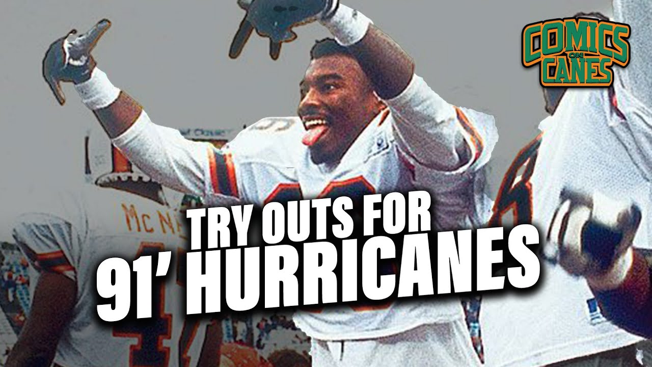 What Tryouts were like for the 91' Champion Miami Hurricanes. - YouTube