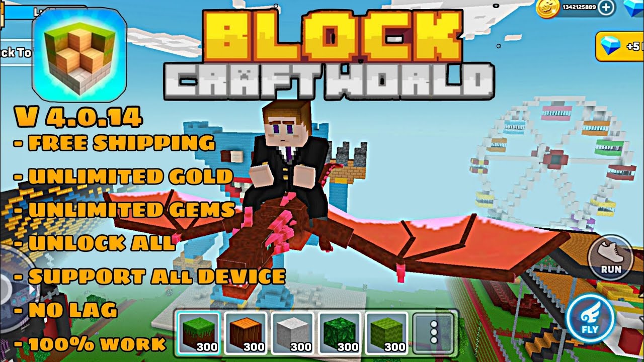 MineCraft: Blocky Craft Mod apk V 4.0.14 new update | Unlimited Gold ...