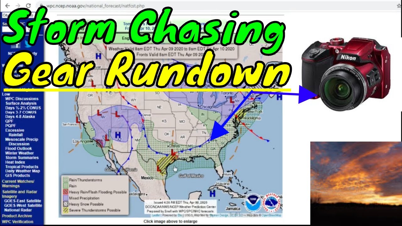 Storm Chasing Gear Rundown - YouTube