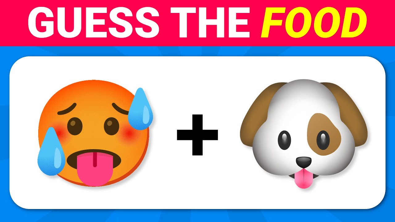 How Many Food Can You Guess By Emoji...? Emoji Quiz 2024 - YouTube