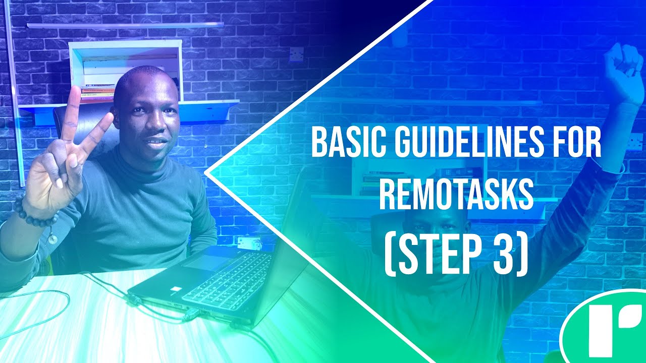 basic guidelines for remotasks(step 3) - YouTube