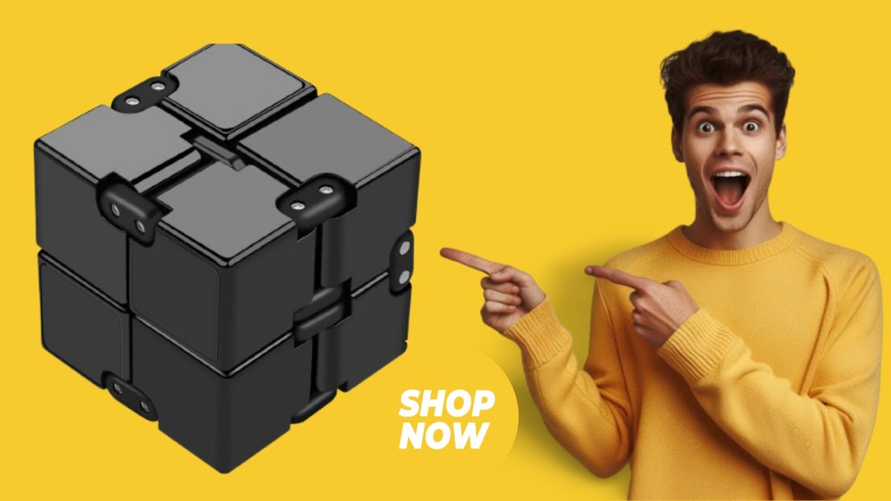 Infinity Cube Fidget Toy Hand Killing Time Fidget Spinner Prime ...