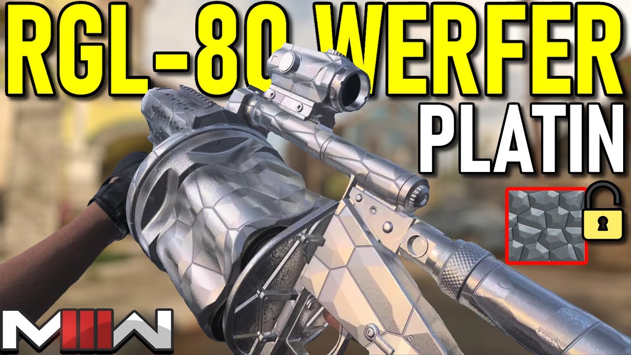 PLATIN FREISCHALTEN FÜR DEN RGL-80 WERFER in MODERN WARFARE 3 (Mw3 ...