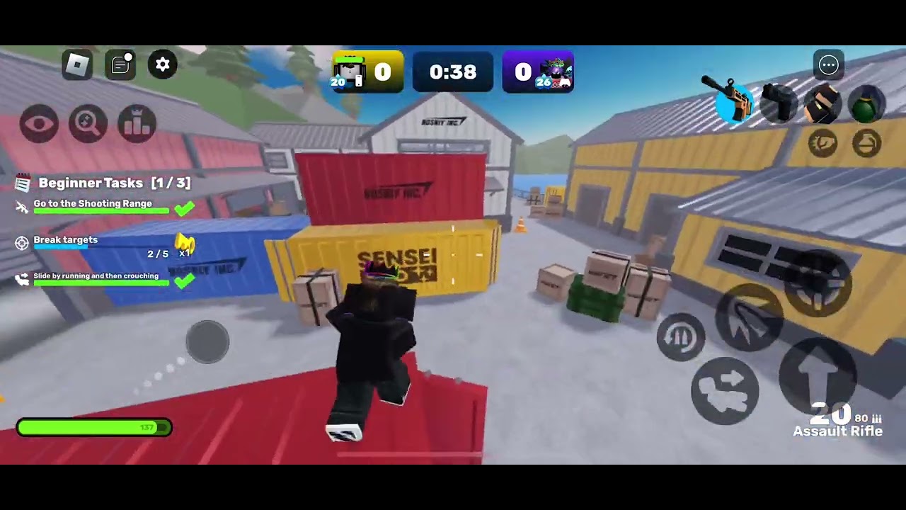 Playing rivals with my friend - YouTube