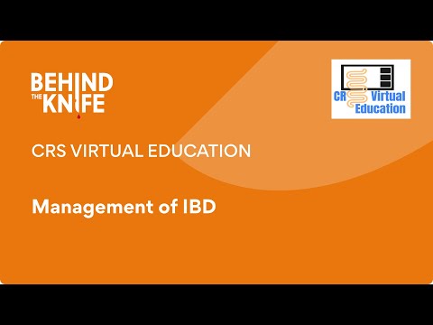 CRS Virtual Education: Management of IBD - YouTube